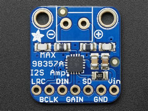 Pinouts Adafruit Max98357 I2s Class D Mono Amp Adafruit Learning System
