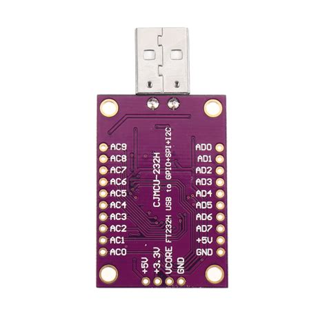 ft232h usb to serial port module high speed multifunction usb to jtag