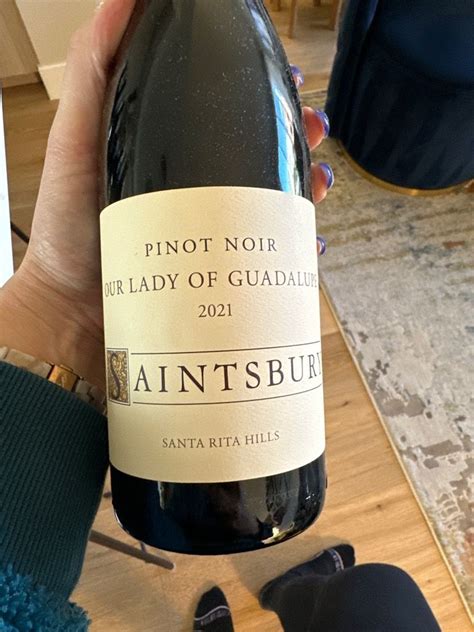 2021 Saintsbury Pinot Noir Our Lady Of Guadalupe Usa California