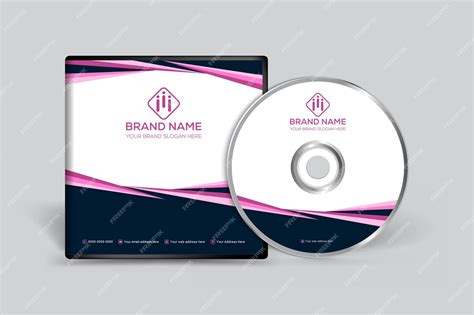 Premium Vector Cd Cover Design Template