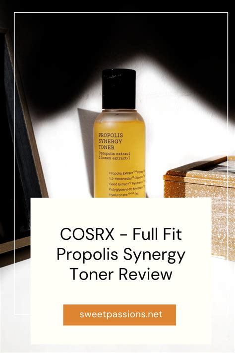 COSRX - Full Fit Propolis Synergy Toner Review | Sweet Passions