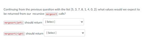 Solved The Two Main Iterative Sorting Algorithms We Study In Chegg