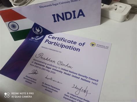 Prakhar Sinha On Linkedin Unsc Modelun Achievement