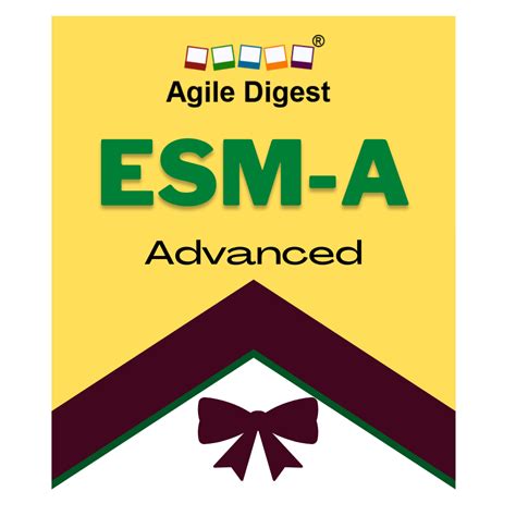 Efficient Scrum Master Advanced Credly