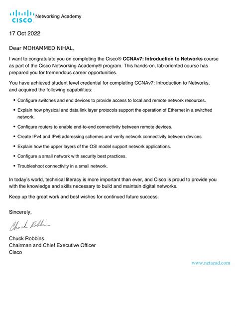 Mohammed Nihal On Linkedin Cisco Cisconetworking Ccna