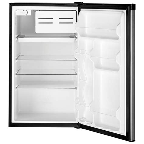 4 4 Cu Ft Compact Stainless Refrigerator Atticuss