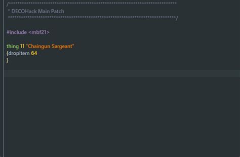 Mbf21 Why Do Chaingunners Still Drop Chainguns Editing Questions Doomworld