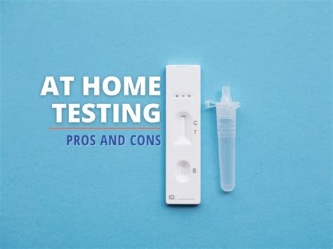 at home testing pros and cons genesis reference labs