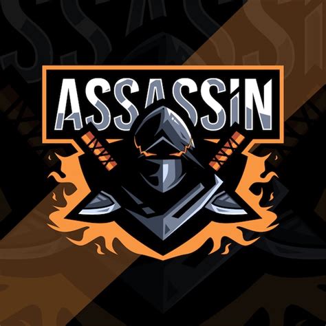 Premium Vector Assassin Mascot Logo Esport Template Design