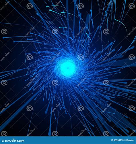 Particle Swarm Stock Illustration Illustration Of Glow 36550210
