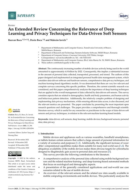 pdf an extended review concerning the relevance of deep learning and