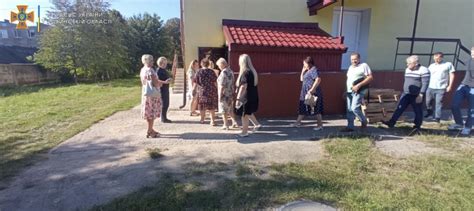 Рятувальники провели навчання щодо дій у разі загрози чи виникнення надзвичайної ситуації у