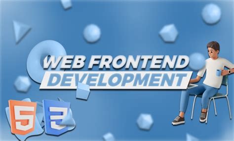 Be Your Web Frontend Developer In Html Css And Js By Walidmh Fiverr