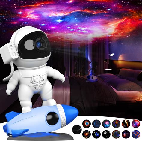 Star Projector 13 In 1 Planetarium Galaxy Projector Astronaut Projector For Bedroom Starry Night