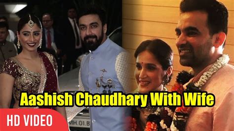 Aashish Chaudhary And Wife