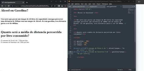 Álcool Ou Gasolina Javascript E Html Desenvolva Um Jogo E Pratique Lógica De Programação