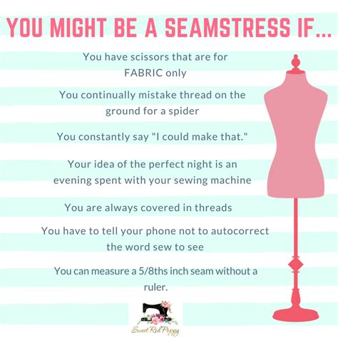 ~ You Might Be A Seamstress If Sewing Quotes Trendy Sewing