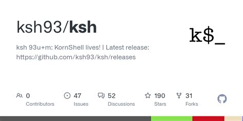 Github Ksh93ksh Ksh 93um Kornshell Lives Latest Release Ksh93ksh