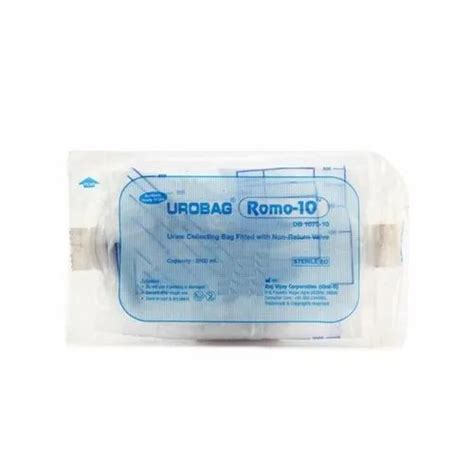 Pvc Urobag Romo 10 Urine Collection Bag For Hospital At Rs 30 Piece In