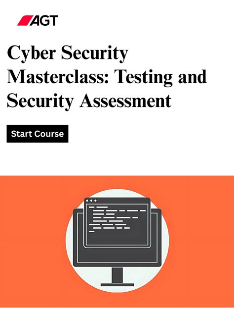 Cyber Security Masterclass Testing And Security Assessment