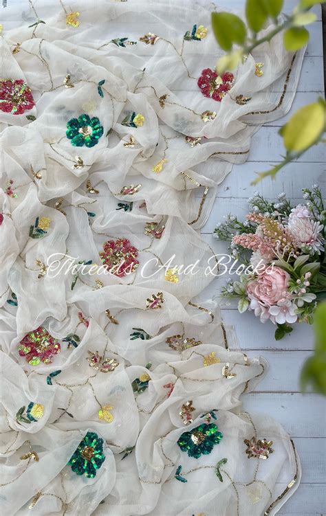 The Bageecha Saree Threads And Blocks