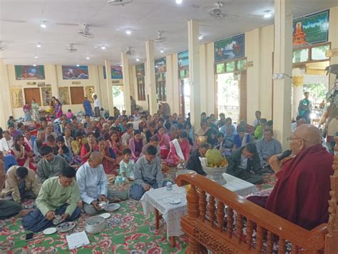 ဆင်ပေါင်ဝဲမြို့၌ ၃၅ ကြိမ်မြောက် စုပေါင်းမဟာဘုံကထိန်ပွဲ ကျင်းပ Information And Public