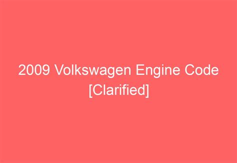 Decode Volkswagen Beetle Engine Elaborated Volkswagenbuddy