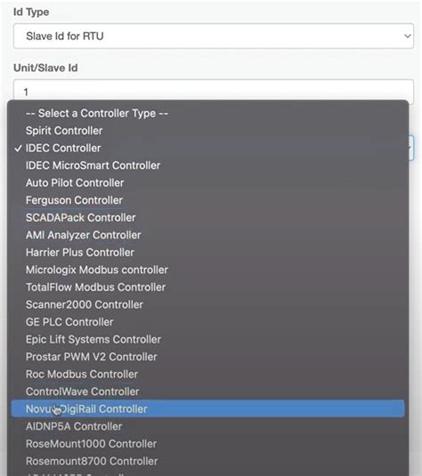Adding A Modbus Device In Onping Onping Automation Platform