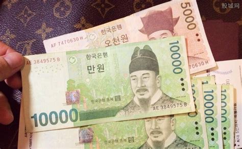 一千万韩元一千元一万元大山谷图库