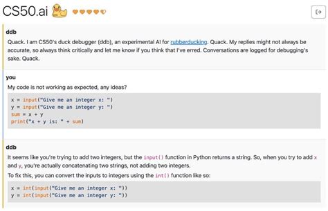 David J Malan On Linkedin Cs50 Introduces Ai Teaching Assistant Yale Daily News 25 Comments