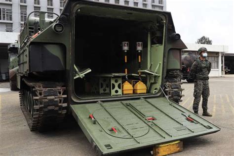 烟花颱風逼近 國軍aav7兩棲突擊車、雲豹8輪甲車完成災防整備 風傳媒