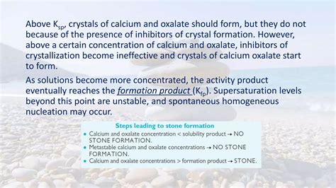 Pathogenesis Of Urolithiasis Ppt