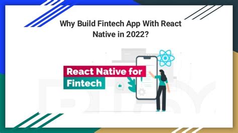 Why Build Fintech App With React Native In 2022 Pdf