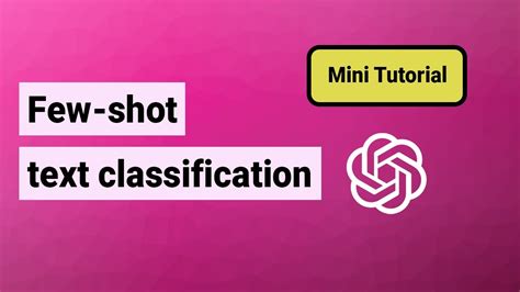 Few Shot Text Classification With Prompts Youtube