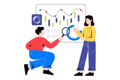 Premium Vector Market Analysis Flat Style Design Vector Illustration Stock Illustration