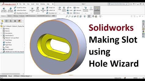 Solidworks Wizard Sensor Slot Tutorials Development Learning