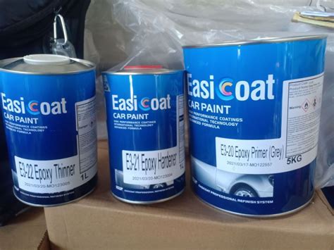 Easicoat E3 20 Epoxy Primer Gray With Epoxy Hardener And Epoxy Thinner Lazada Ph