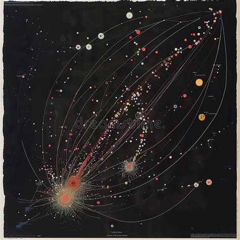 Detailed Chart Of Subatomic Particle Interactions Stock Photo Image Of Gluon Higgs 342636398