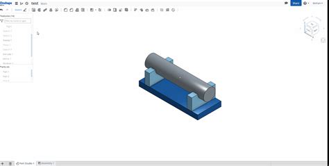 Multipart Part Studio Onshape