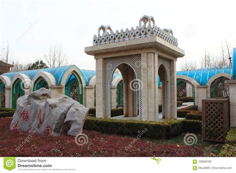 Blue Corridor Editorial Photo Image Of Scenic Couplet 106808796