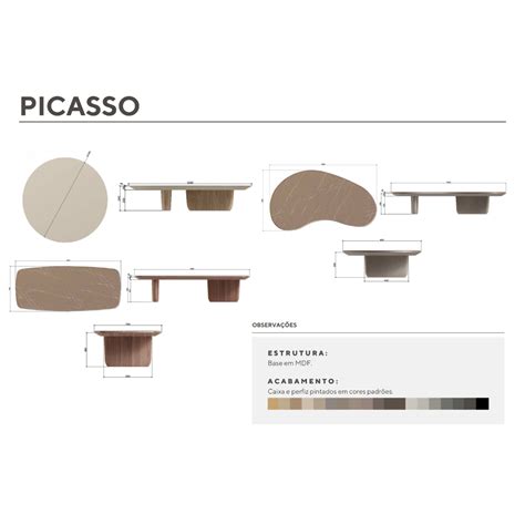 Picasso Coffee Table Luxus Maison