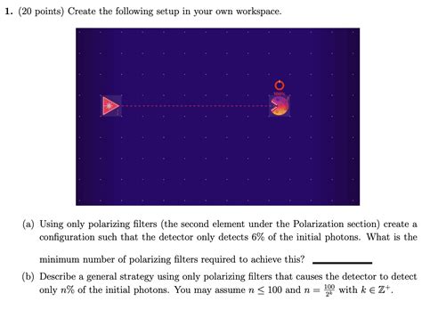 Solved 1 20 Points Create The Following Setup In Your Own