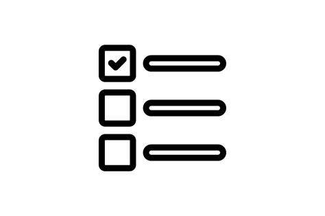 List Icon Graphic By Ahlangraphic · Creative Fabrica
