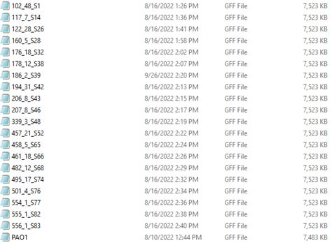 Coregenealignment File Only Seems To Have 2 Of 21 Samples · Issue 582 · Sanger Pathogens