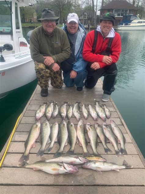 Walleye Fishing Photos Whopper Stopper Charters Detroit Mi