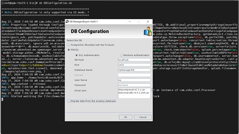 Installing Opmanager Opmanager Help