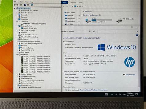 Hp Eliteone Aio All In One Touchscreen Inch Fhd Desktop Computer Pc Processor Intel I