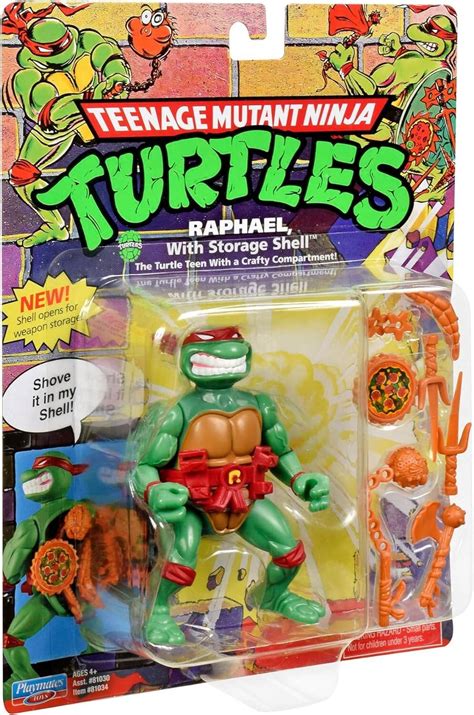 Tmnt 4 Original Classic Storage Shell Raphael Basic Figure Buy Best
