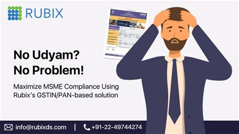 Msme Compliance Gstin Identityverification Rubix Data Sciences