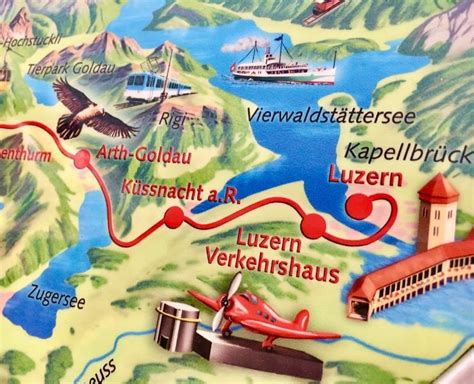 Lucerne Switzerland Map